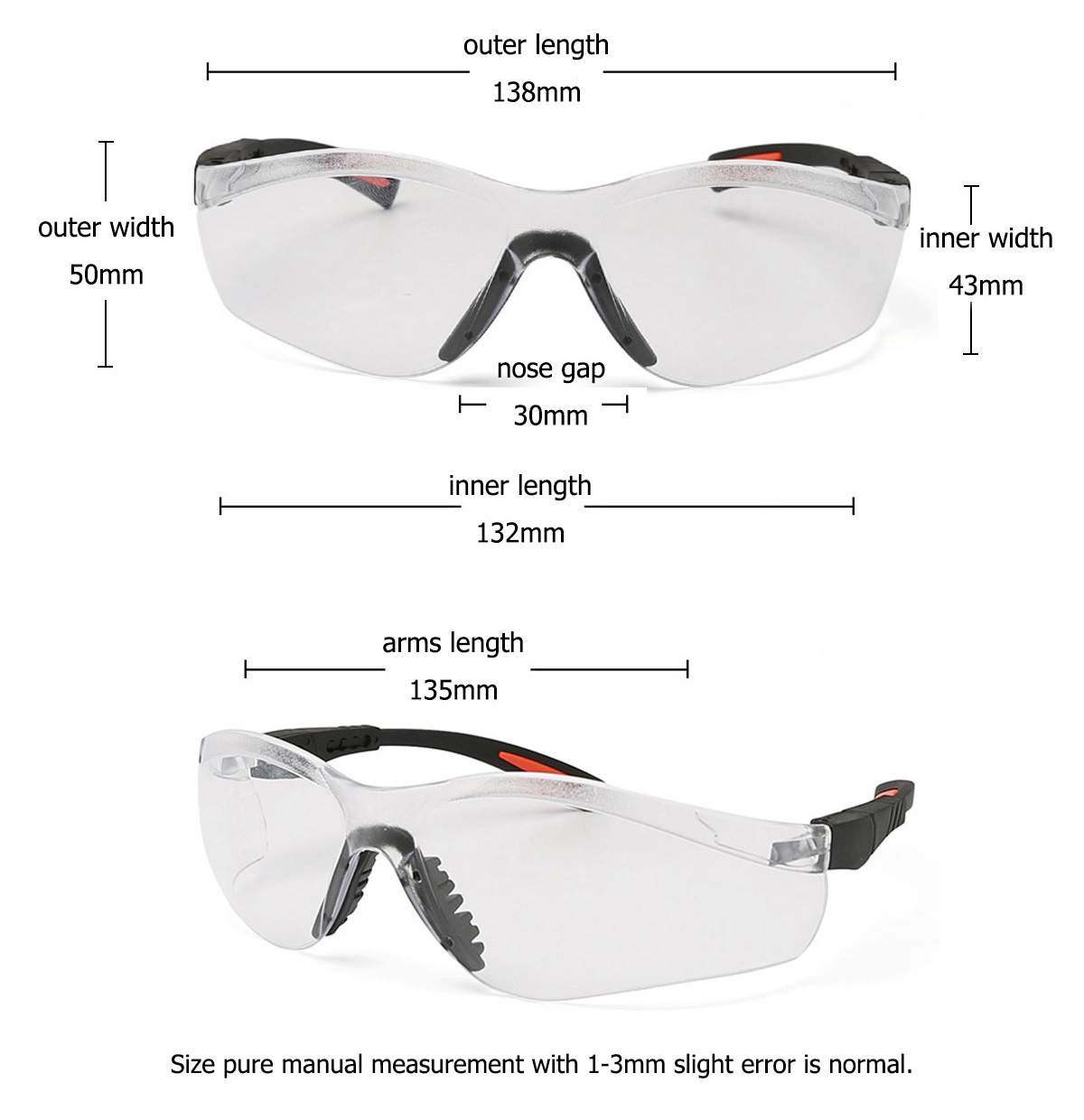 Adjustable Z87.1 Approval Anti Fog PPE Eye Protection Safety Glasses ...